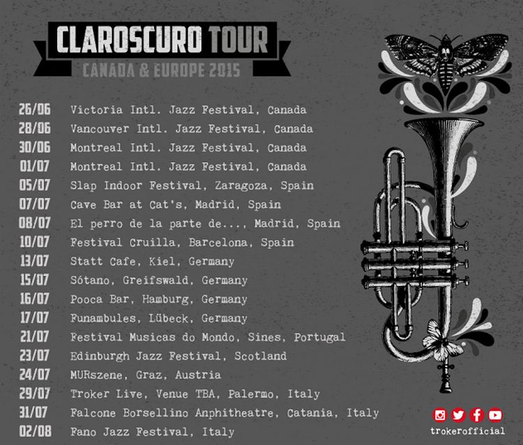 Troker: Claroscuro Tour es una gira alrededor del mundo – El Santo del Rock