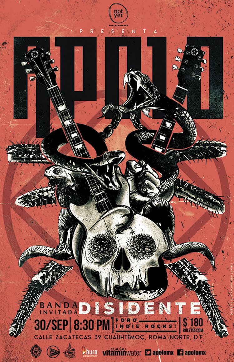 Apolo presenta su nuevo disco – El Santo del Rock